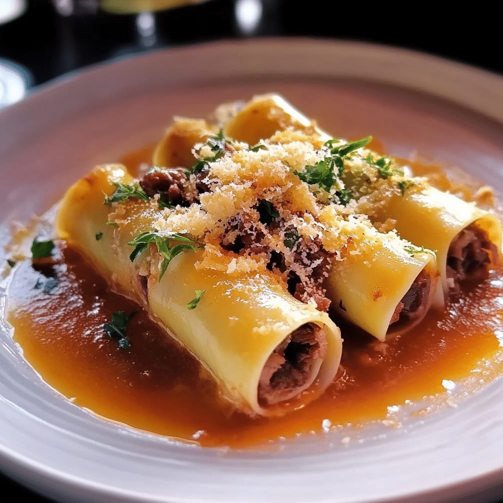 Cannellonis Confit Canard - Recette Traditionelle